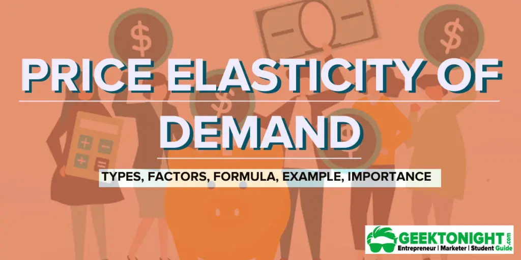 Types Of Price Elasticity Of Demand | Example, Graphs