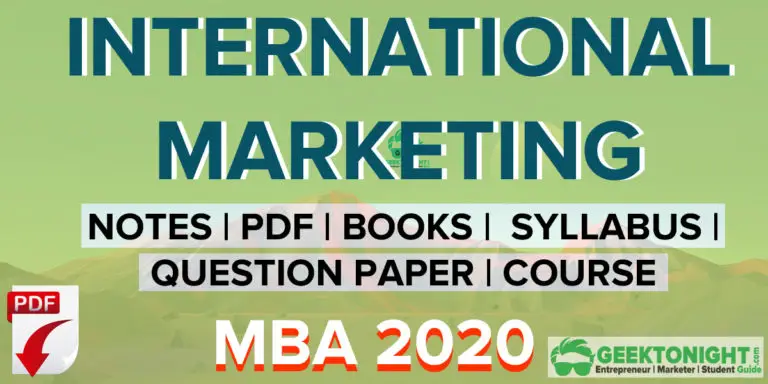 Management Information System Notes PDF | MBA 2026