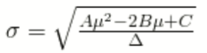 Markowitz Model: Formulation, Efficient Frontier Calculation Algorithm ...